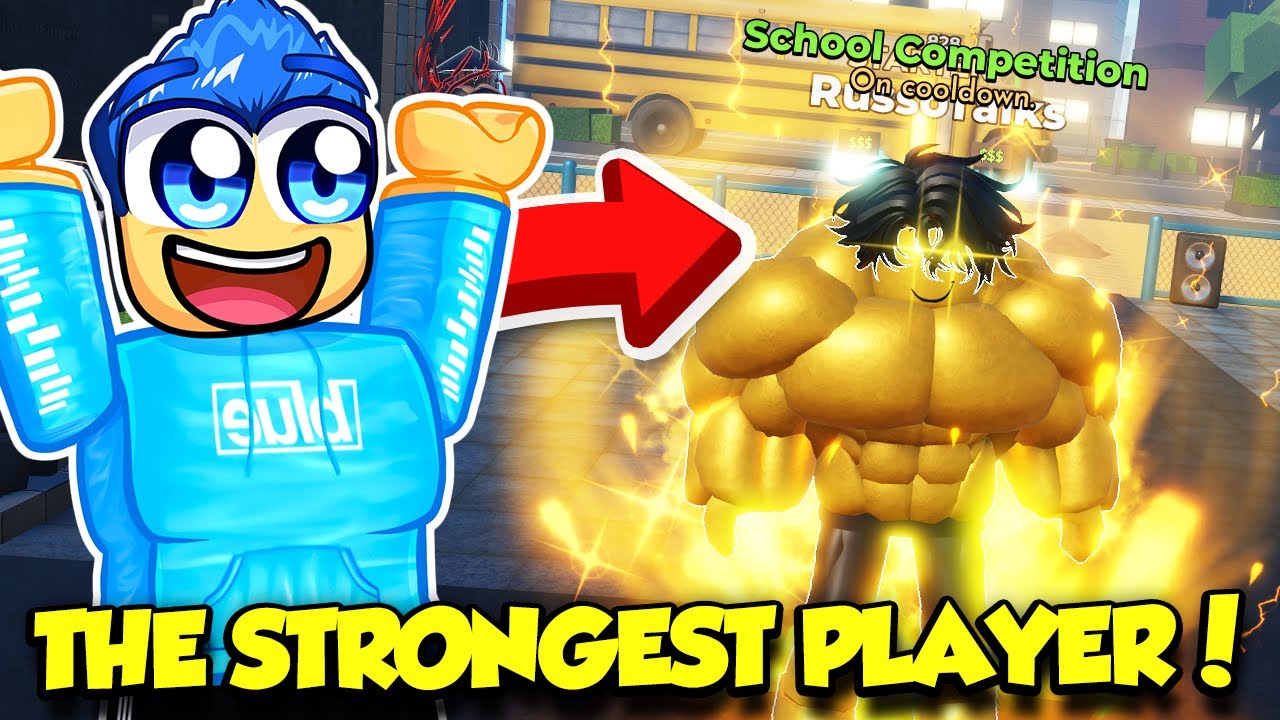 BECOMING THE STRONGEST PLAYER IN ROBLOX GYM LEAGUE!! - YouTube