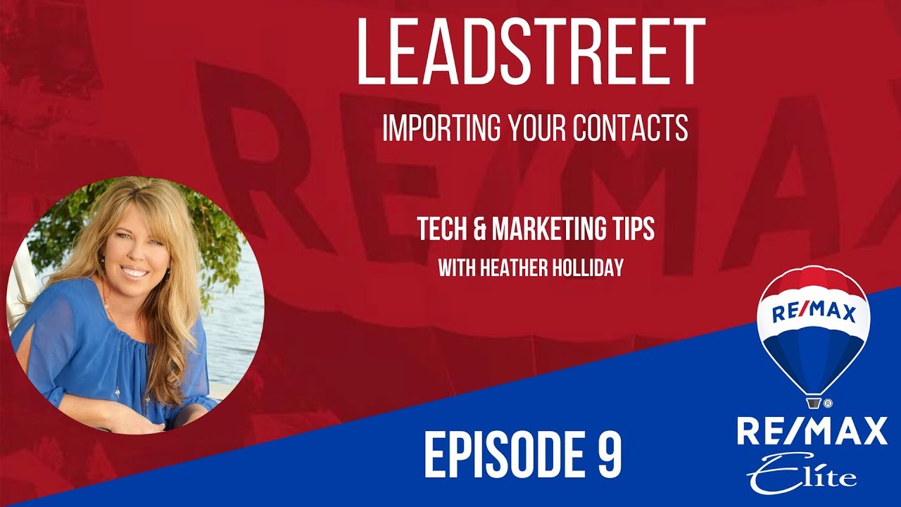 Episode 9 - LeadStreet Import Contacts - YouTube