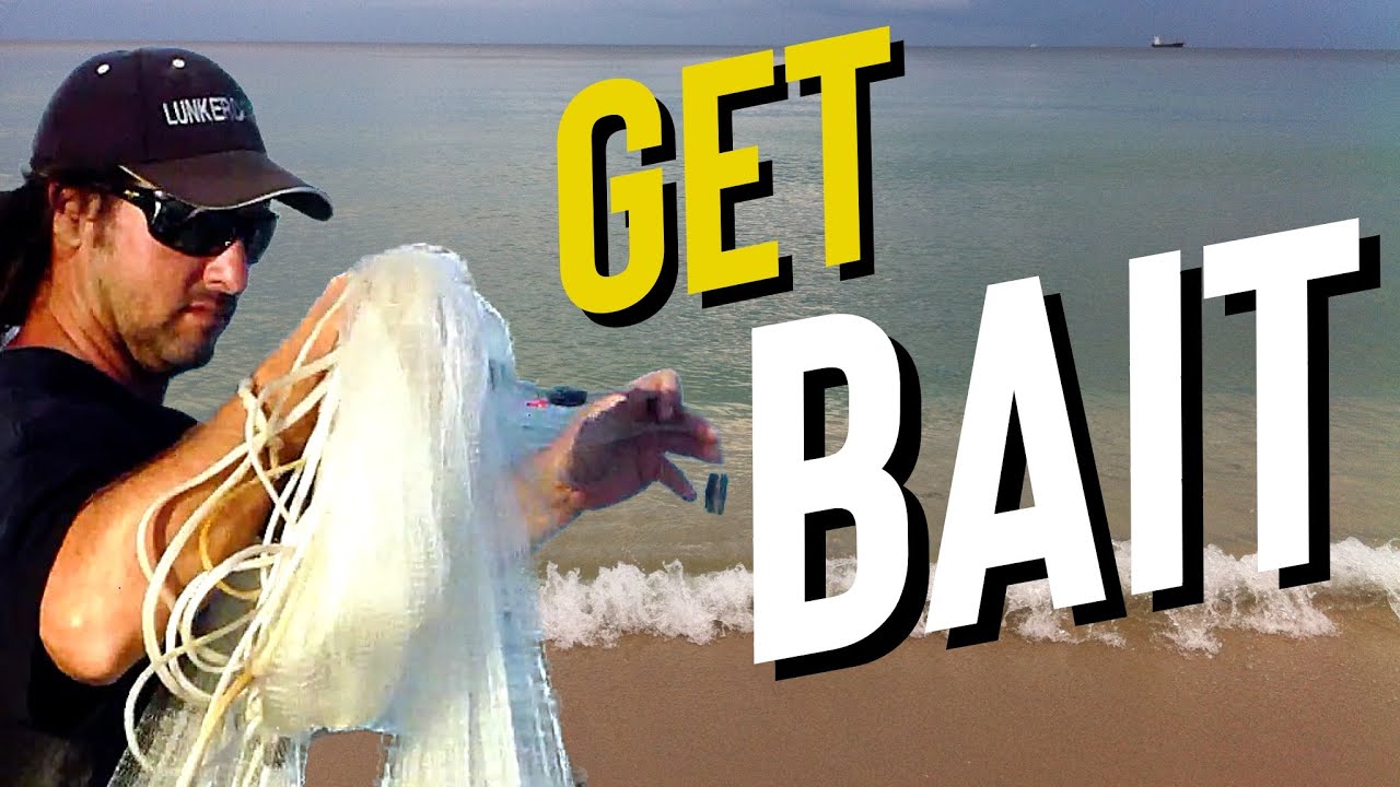 Legal Size Cast Net 7 Foot Demo - Slow Motion with Live Bait - YouTube