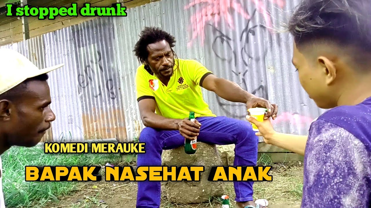 komedi mop viral Papua Merauke - sa stop mabok !!! kocak koflak comedy ...