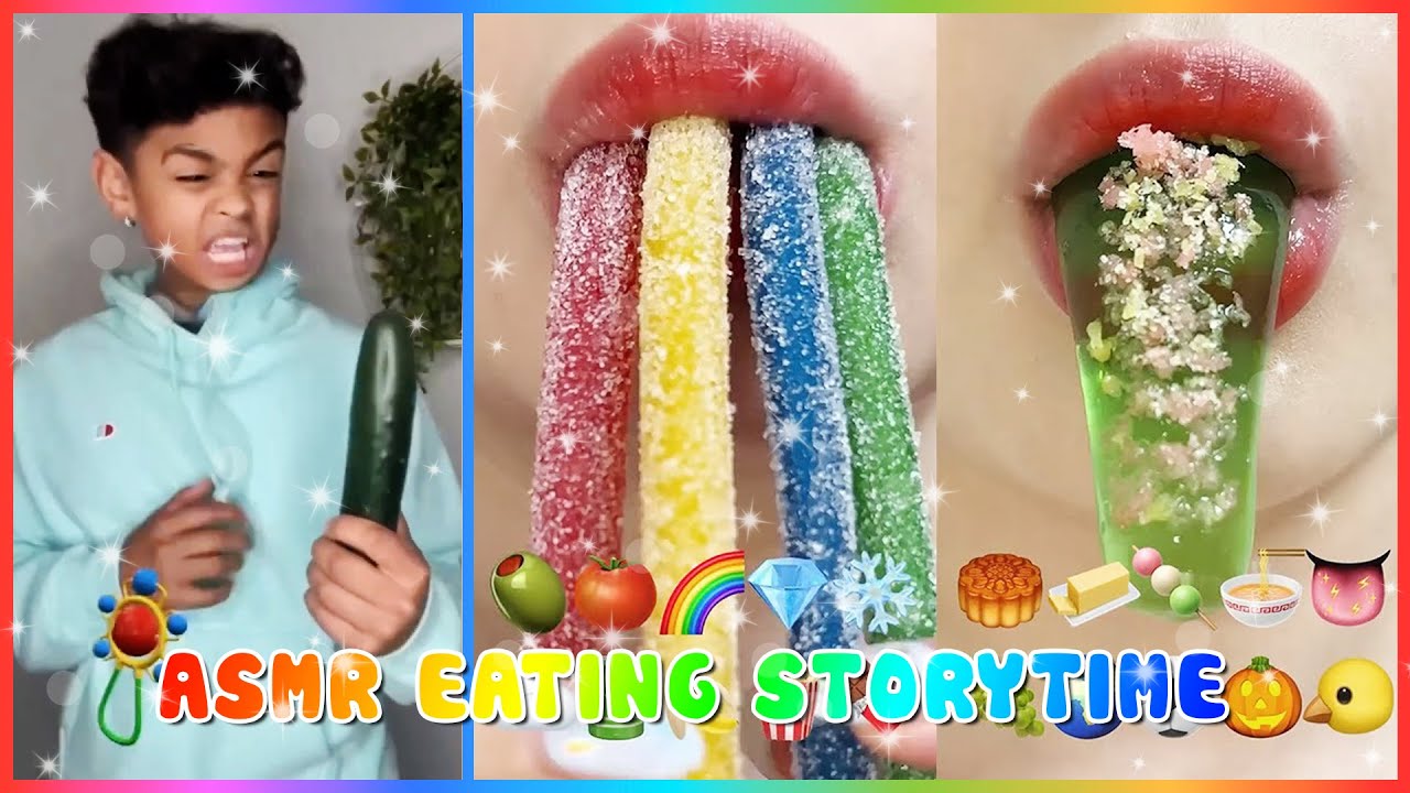 🌈💖 ASMR EATING STORYTIME 💖 POV @marrkadams89 , Storytime Tik Tok 2023 ...