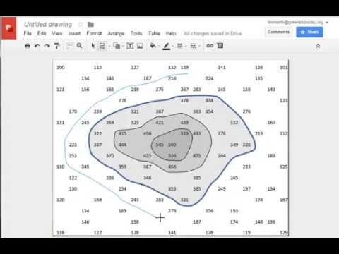 Drawing contour maps - YouTube