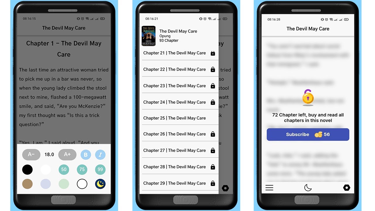 Edu Novel (FIzzo Novel Clone) with Admin Panel - Flutter IOS and Android - YouTube