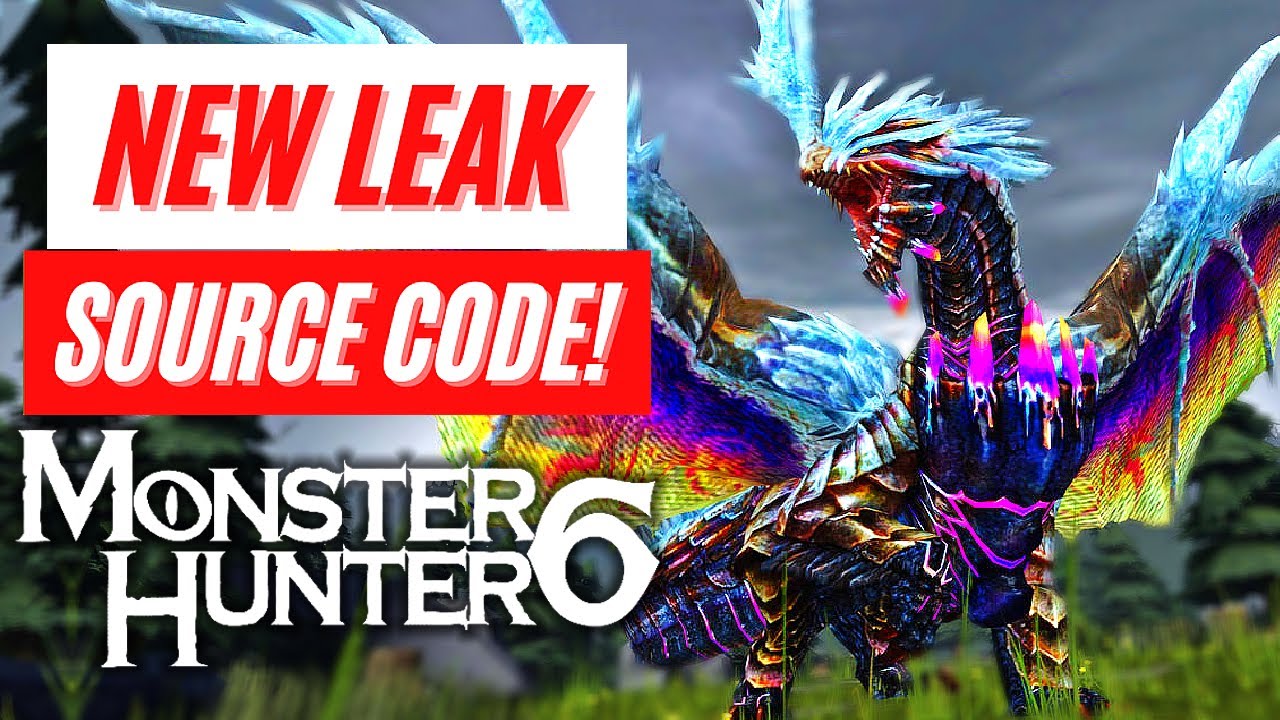 Monster Hunter 6 New Leak Surprise Source Code │ Playstation 5 XBOX Series X PC - YouTube