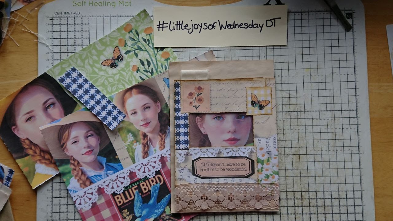 #littlejoysofwednesdayDT - Week 6 - Repurposing old envelopes/Ephemera ...