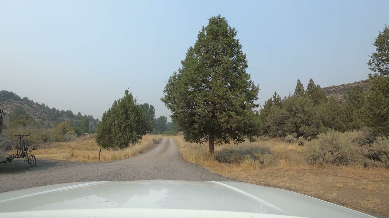 4K Driving from Steens Mountain Wilderness Resort to Page Springs ...