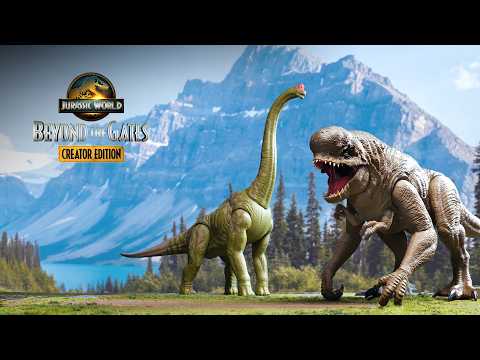 Jurassic World Brachiosaurus & Distortus Rex | Beyond the Gates Creator Edition 4