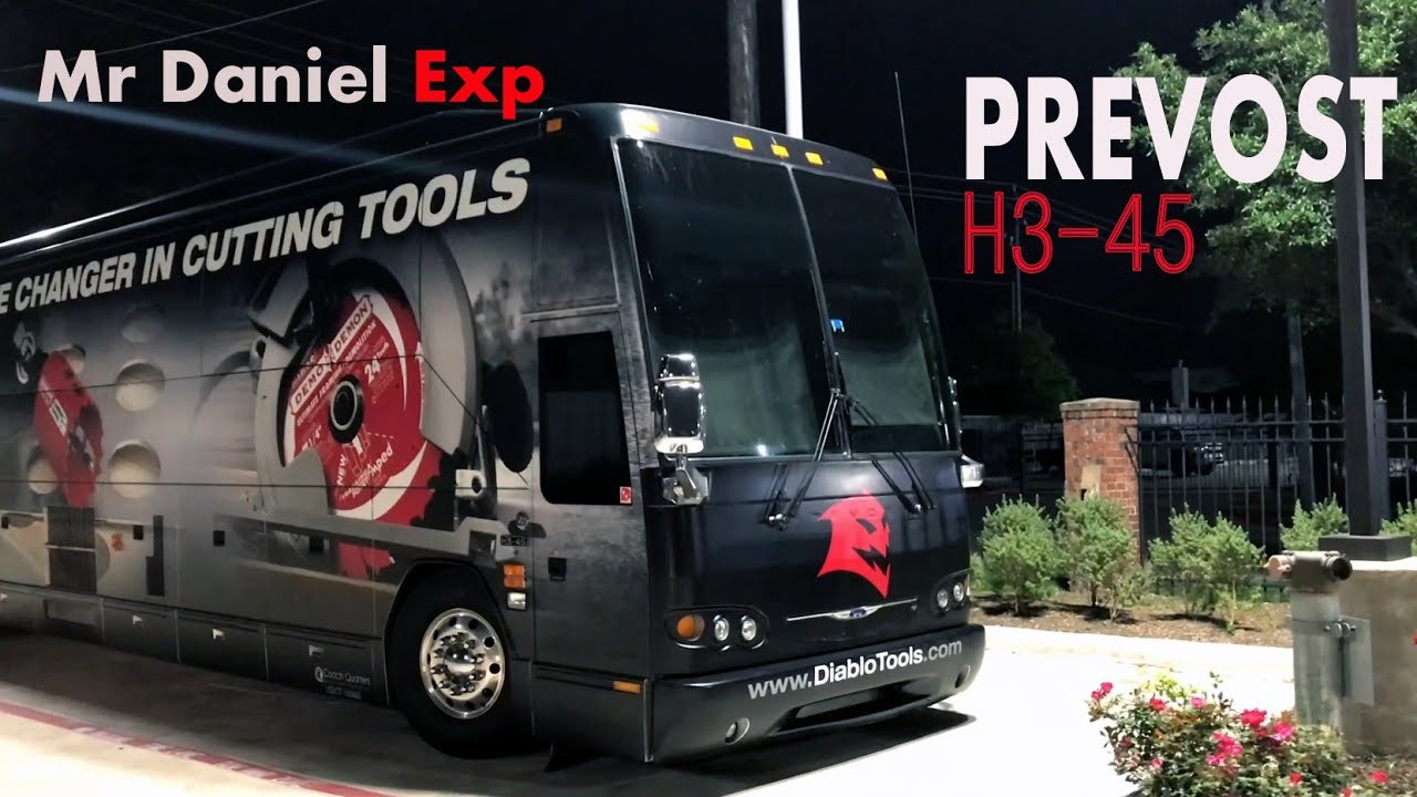 Fully Wrapped Prevost H3-45 | Diablo Cutting Tools the Game Changer ...