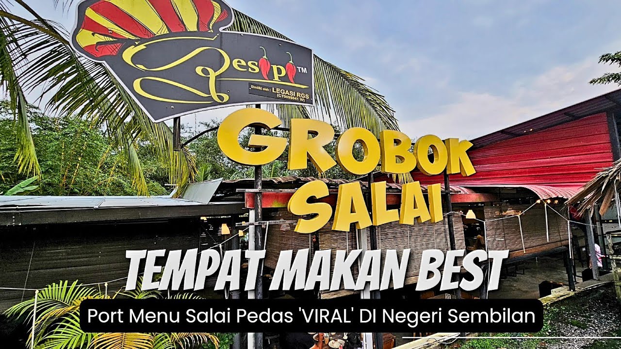 Grobok Salai Negeri Sembilan | Lauk Salai Menjadi Tarikan‼️ - YouTube