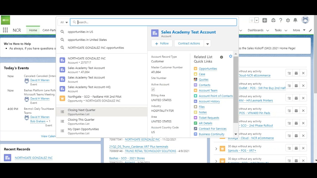 Salesforce Overview and Home Page - YouTube