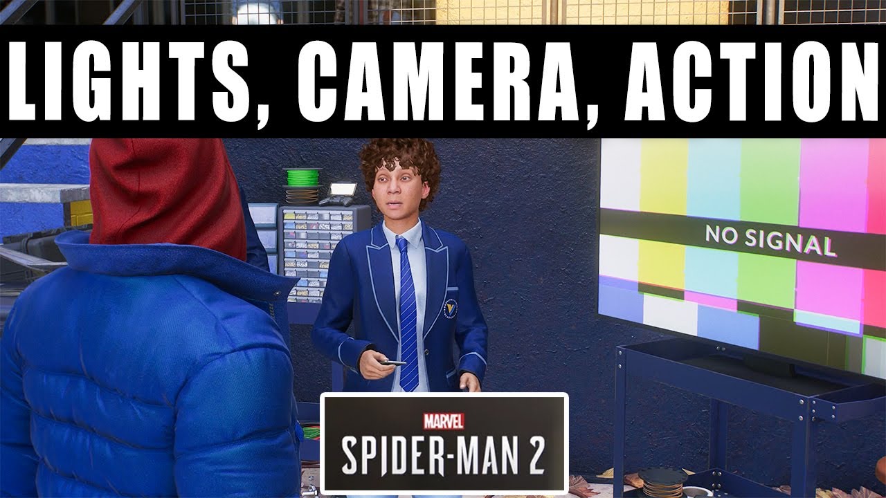 Marvel's Spider Man 2 Lights, Camera, Action - YouTube