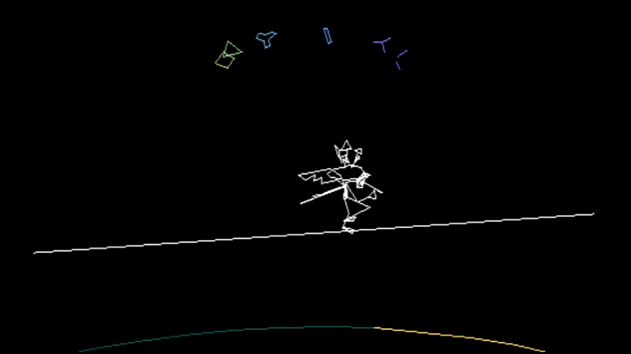 Vib Ribbon (PS1) Queen Vibri No Hit Run P2 Bronze (Easy) Sunny Day ...