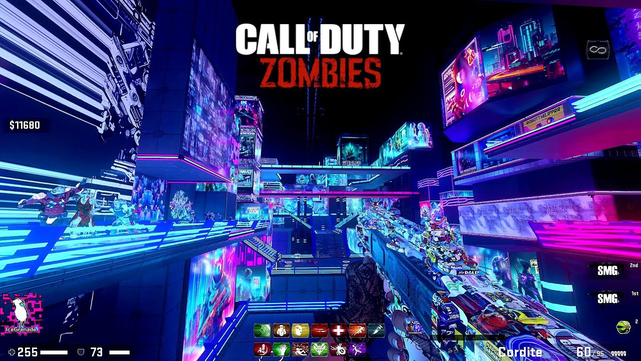 Cyber Space Call of Duty Zombies - YouTube