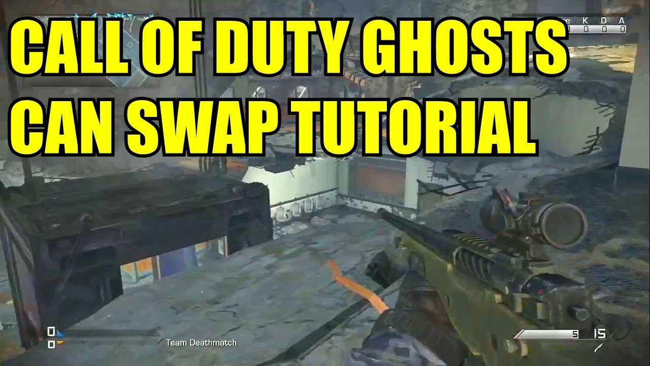 Call of Duty Ghosts: Trickshot Tutorial #2 - CAN Swap (COD Ghosts ...