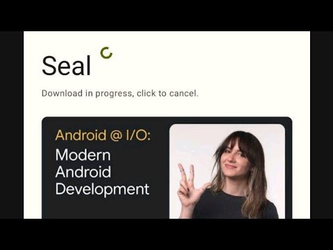 Seal App Video/Audio downloader designed and themed with Material You