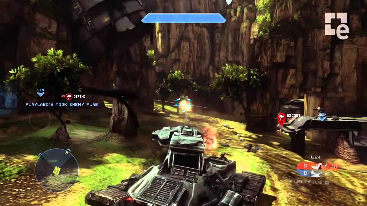 Halo 4 Exile Map Gameplay Trailer - YouTube