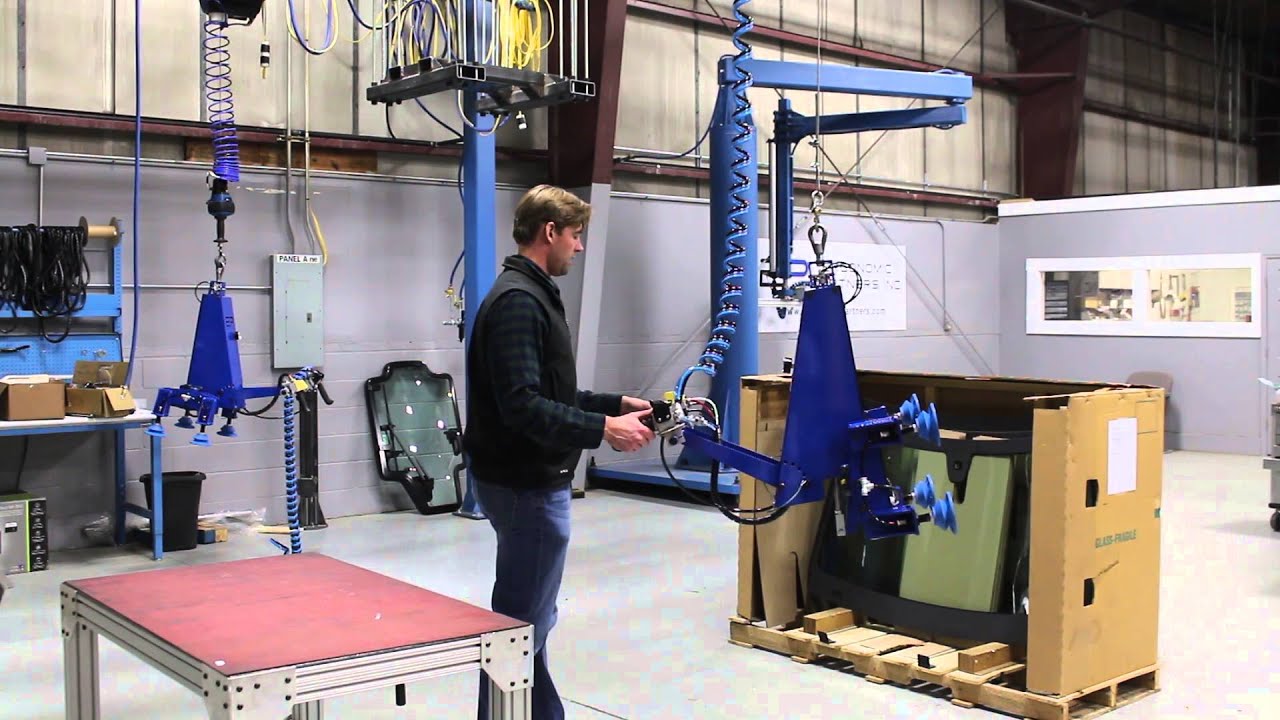 Glass Windshield Vacuum Lifter - YouTube