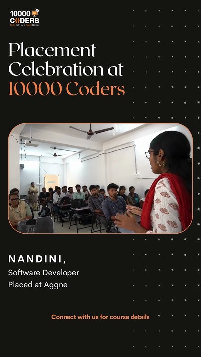 🎉 Celebrating Success : Nandhini placement as a developer - YouTube