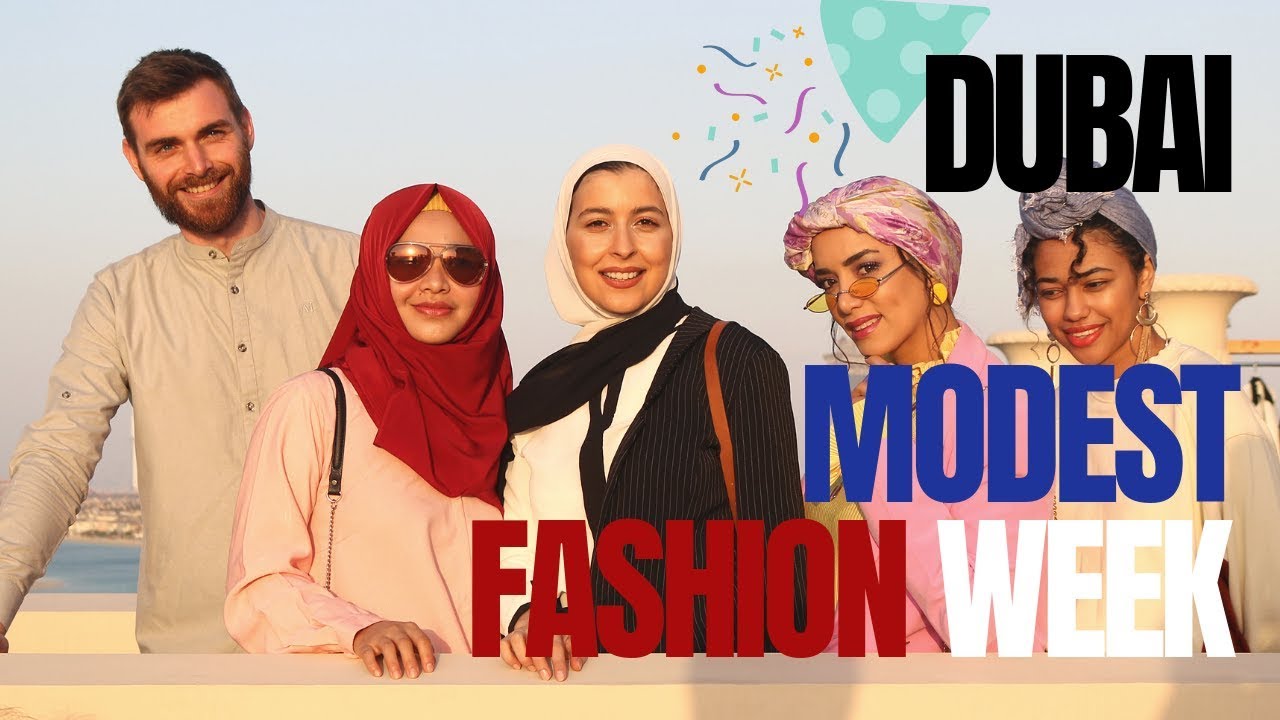 Dubai Modest Fashion Week Vlog - YouTube