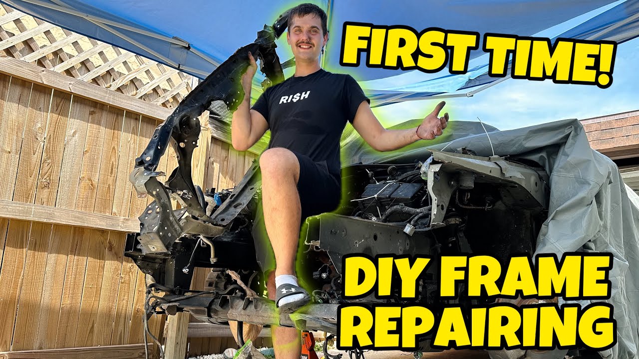 ACURA TSX CL9 Rebuild - Frame Radiator Support Removal! - YouTube