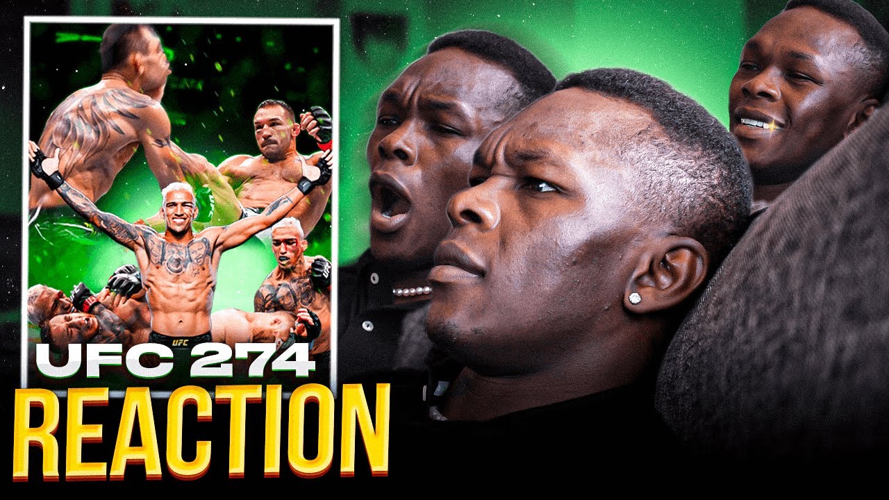 Israel Adesanya Reacts to UFC 274 and UFC 276 Announcement - That's How ...
