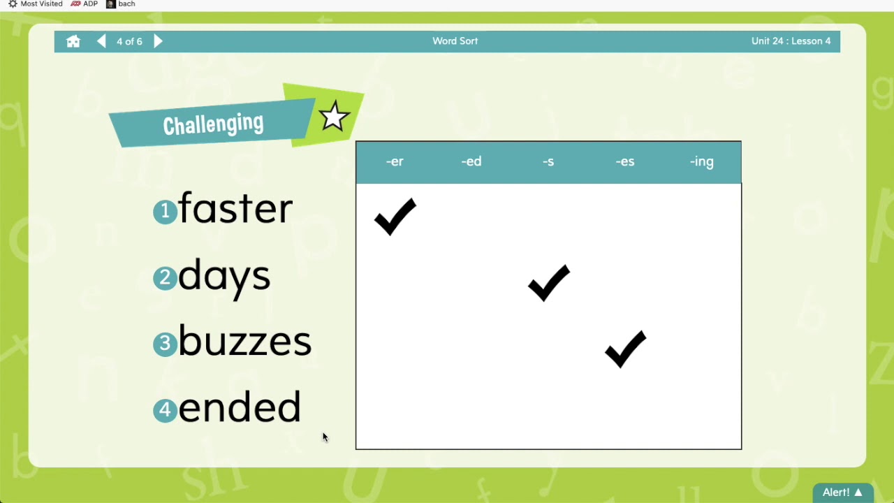 Phonics: Inflectional Endings - YouTube