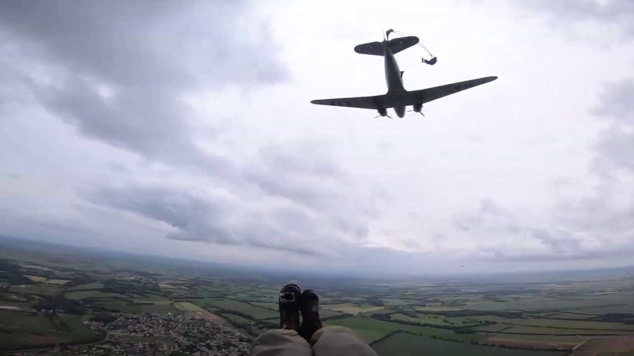 Normandy 75th Anniversary D-Day Cross Channel Jump, Sannerville France ...