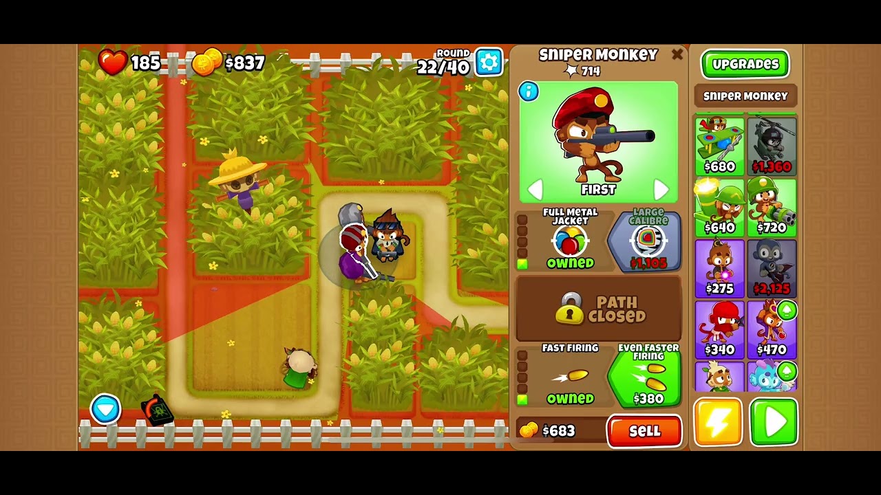 BloonsTD 6 - Cornfield ( Advanced, Easy Mode ) WE COMPLETED EXPERT ...