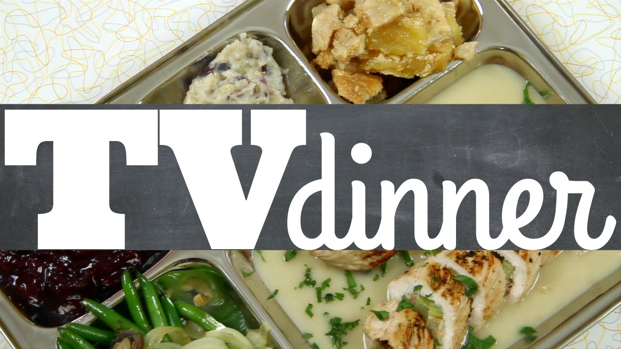 TV Dinner - Turkey Scallopini Sausage Stuffing - Between The Eats ...