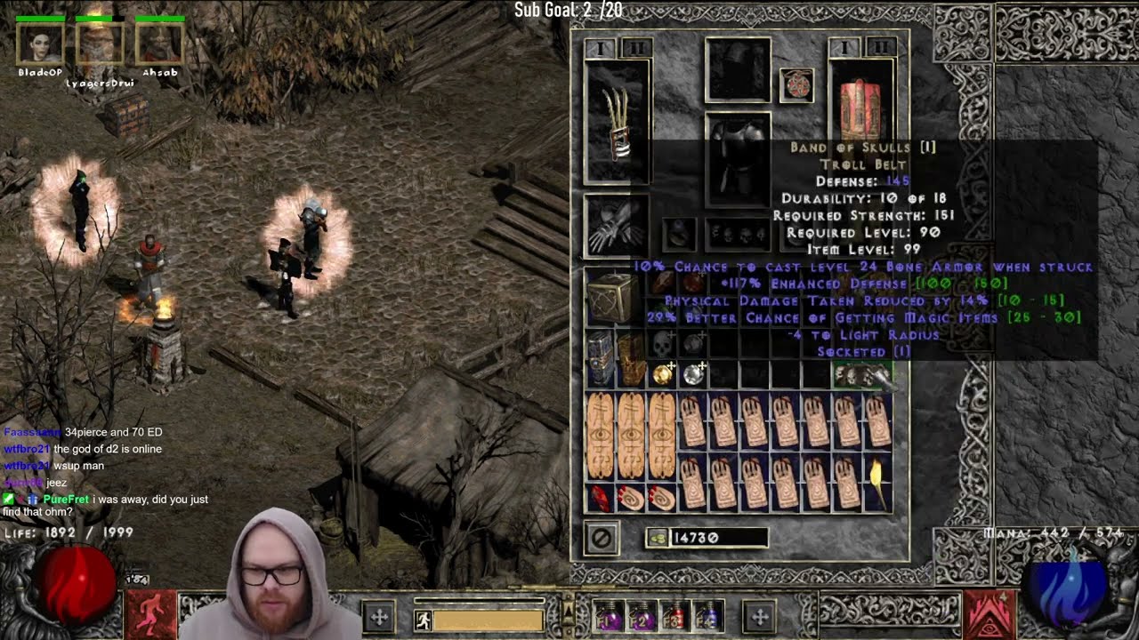 Project Diablo 2 Season 5 - DClone Armor + Rathma Belt Slams (Dark ...