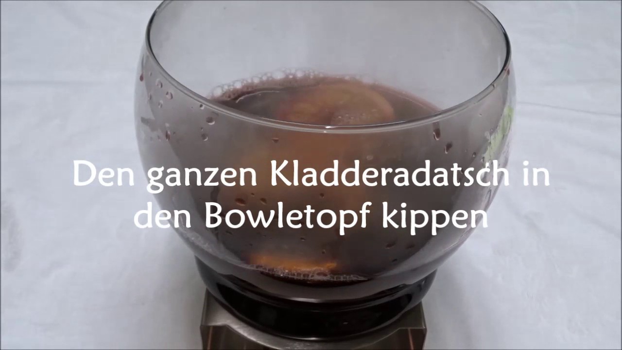 Feuerzangenbowle / Burnt Punch Rezept - YouTube