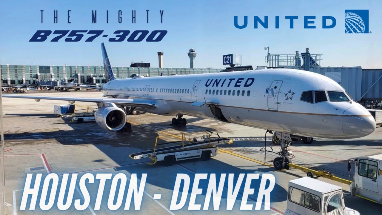 Trip Report | Mission: Boeing 757 | Houston - Denver | United First ...
