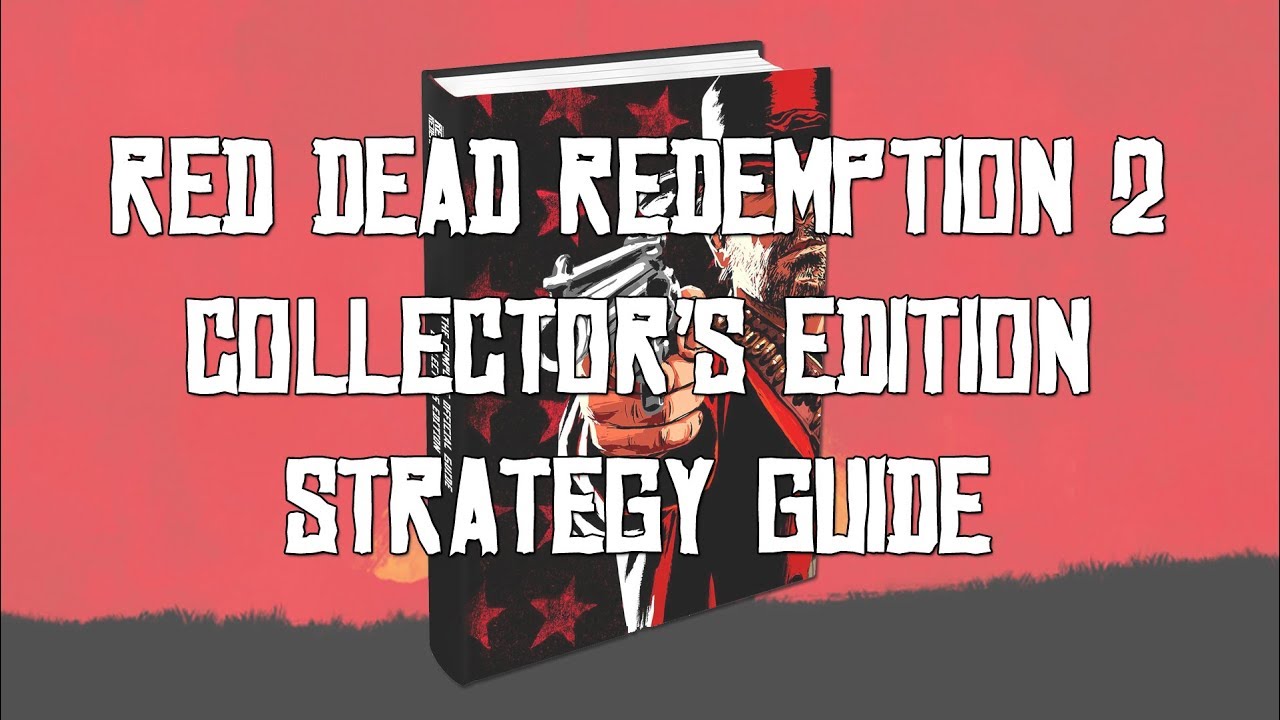 Red Dead Redemption 2 Hardcover Collectors Edition Strategy Guide RDR2 ...