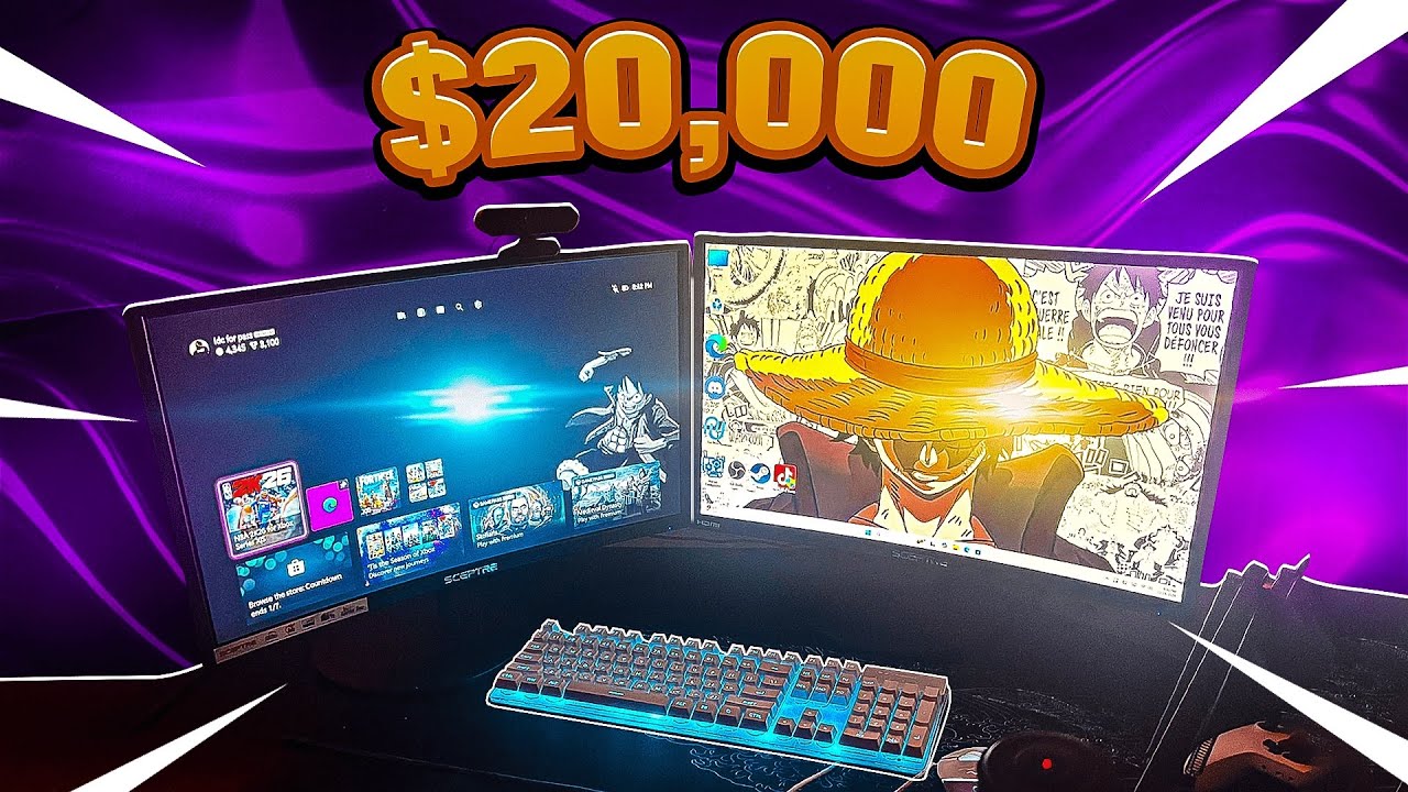 I Finally Built My Dream $20,000 Gaming Setup - YouTube