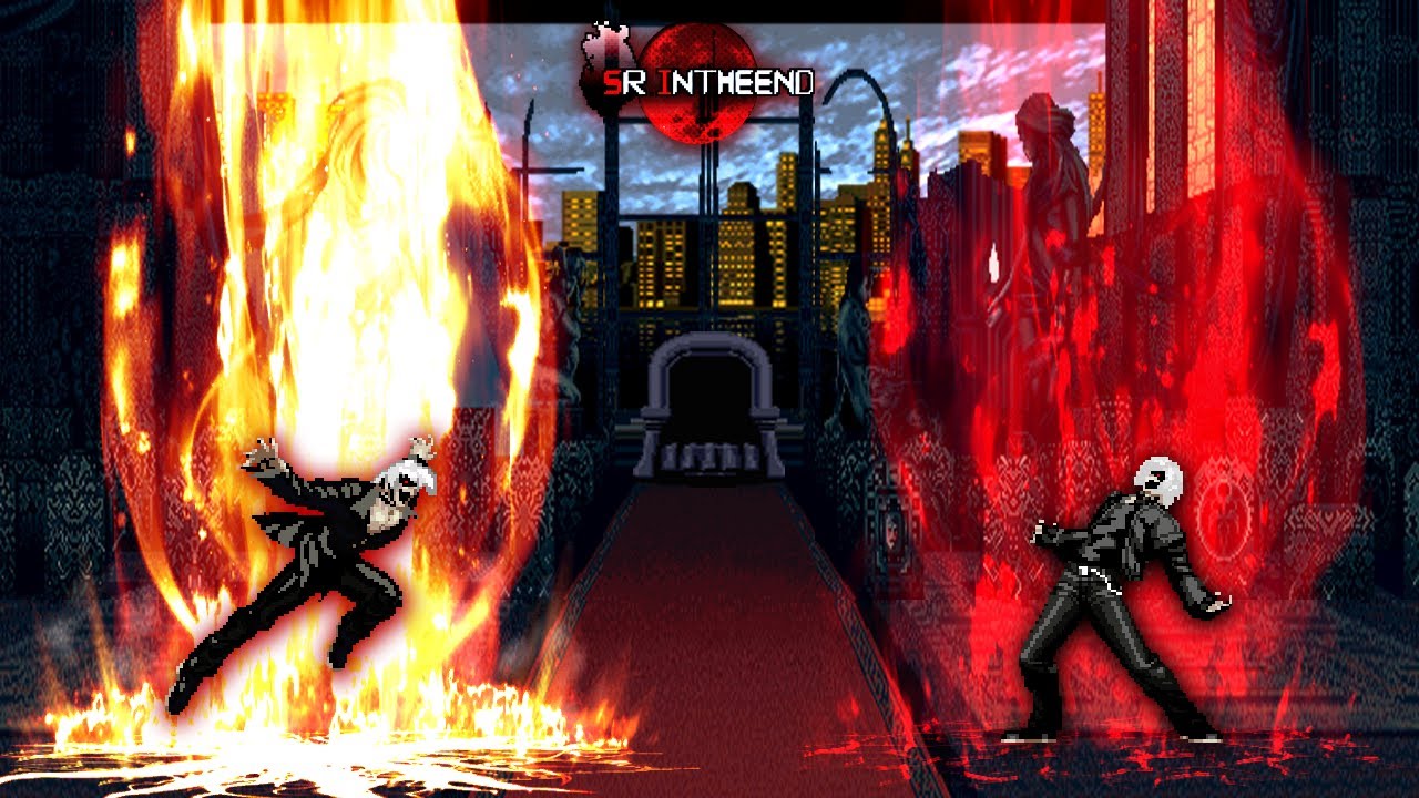 [KOF DR] New OP-Element Iori VS New OP-Element Kyo - YouTube