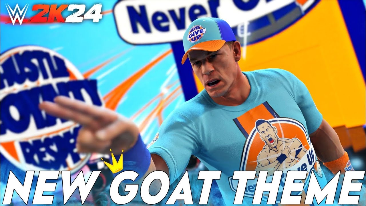 JOHN CENA NEW 2024 GOAT 𓃵 THEME ENTRANCE | WWE 2K24 PC MODS - YouTube