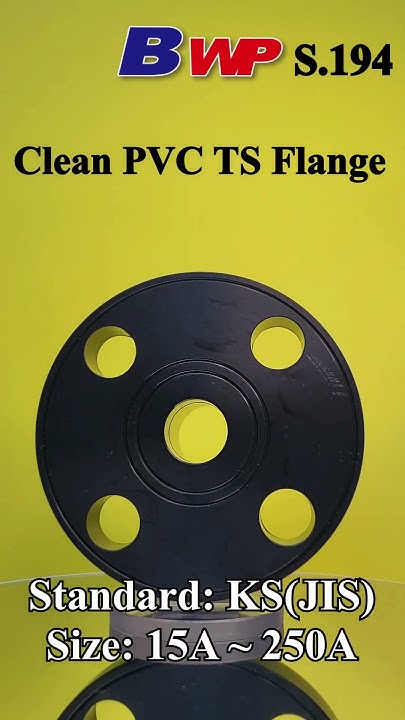 Clean PVC Flange. Clean PVC TS Flange. ASUNG Clean Flow Tech. BWP - YouTube