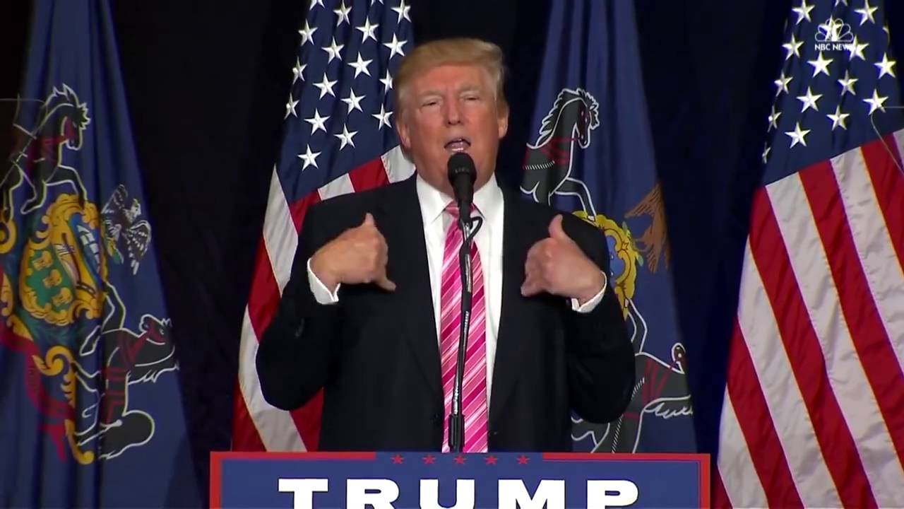 Clip #91: Trump Makes Fun of Hillary Clinton for Being Sick, Questions ...