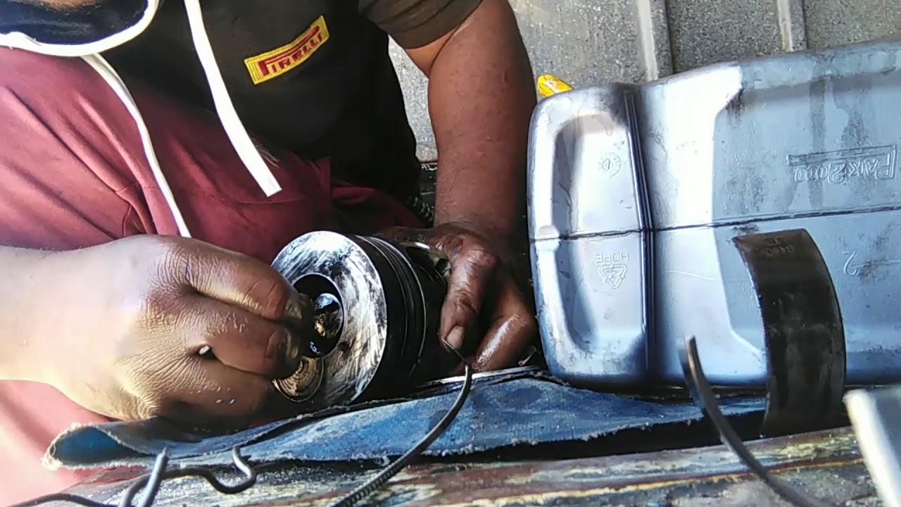 Isuzu kb280 engine overhauling - YouTube
