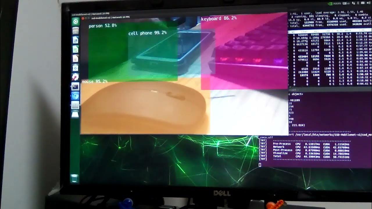 Jetson Inference detectnet-camera.py - YouTube
