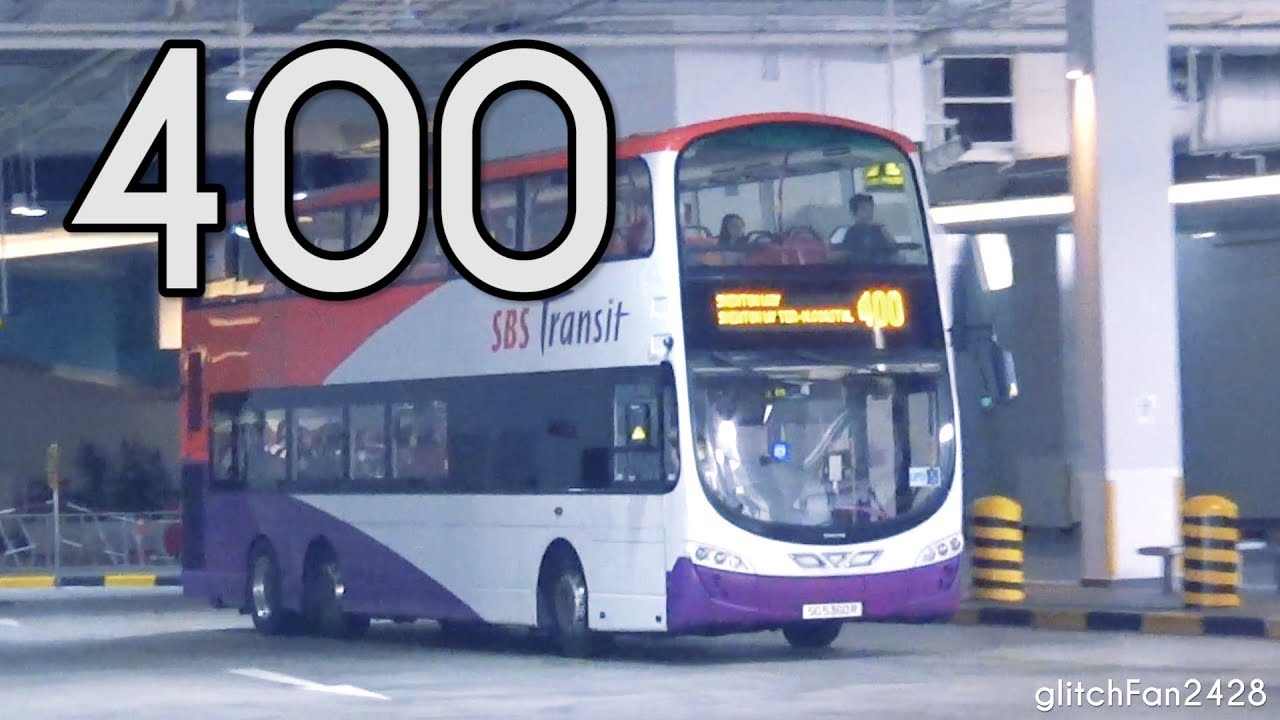 [SBST] Service 400 First Day of Route Amendment & Double Decker Debut ...