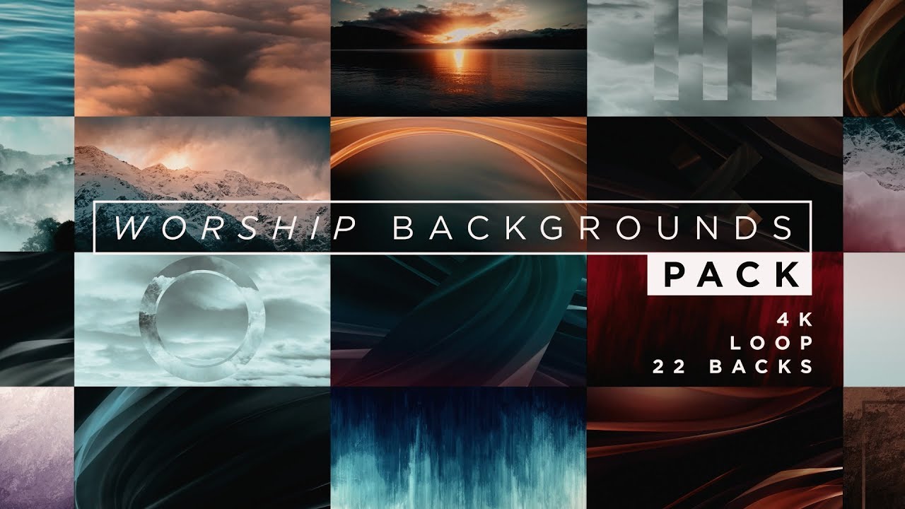 Worship Loop Backgrounds Pack - YouTube