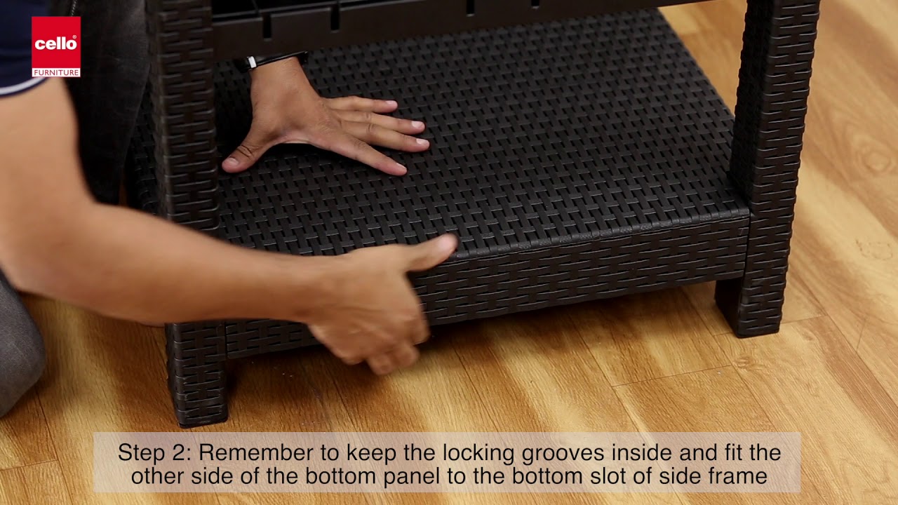 Cello Awesome center Table Assembly Video - YouTube