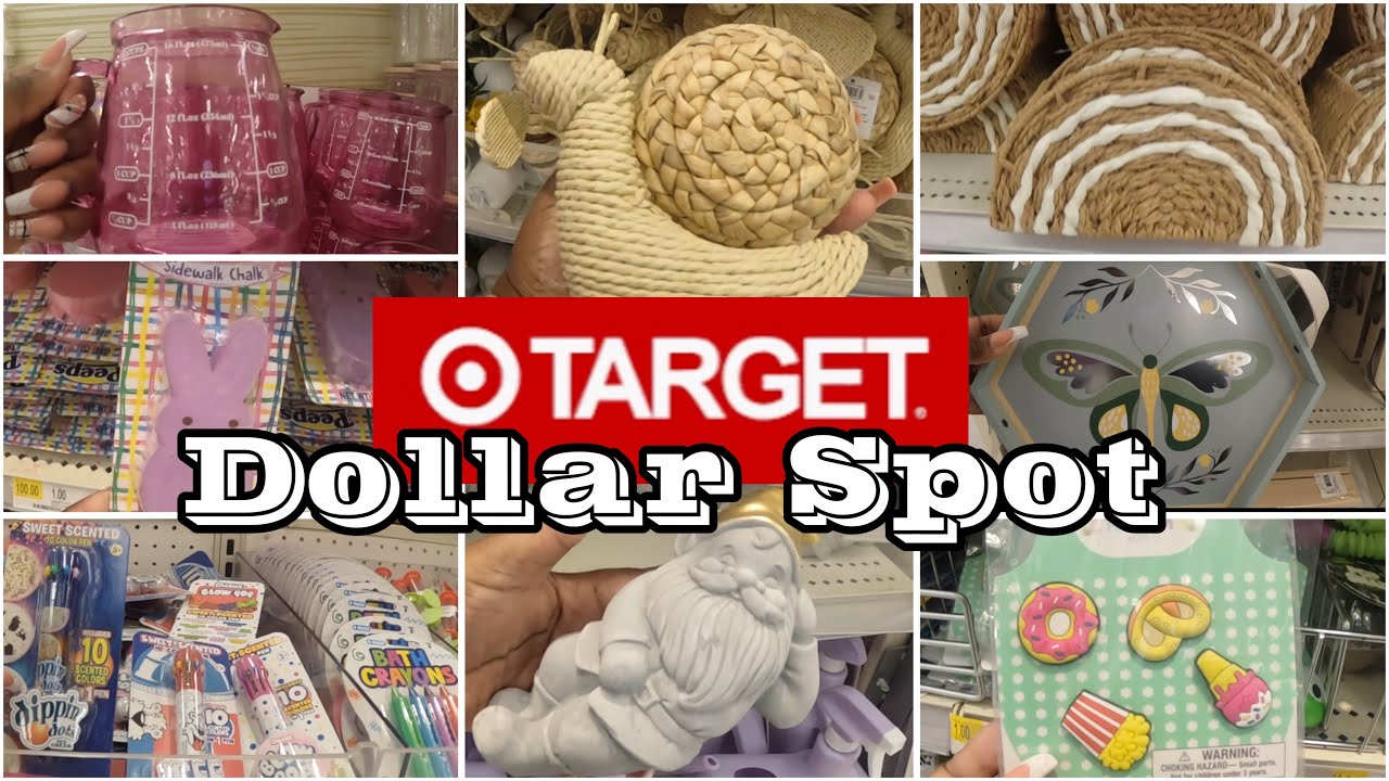 NEW Target Dollar Spot March 2024 *Spring Decor - YouTube