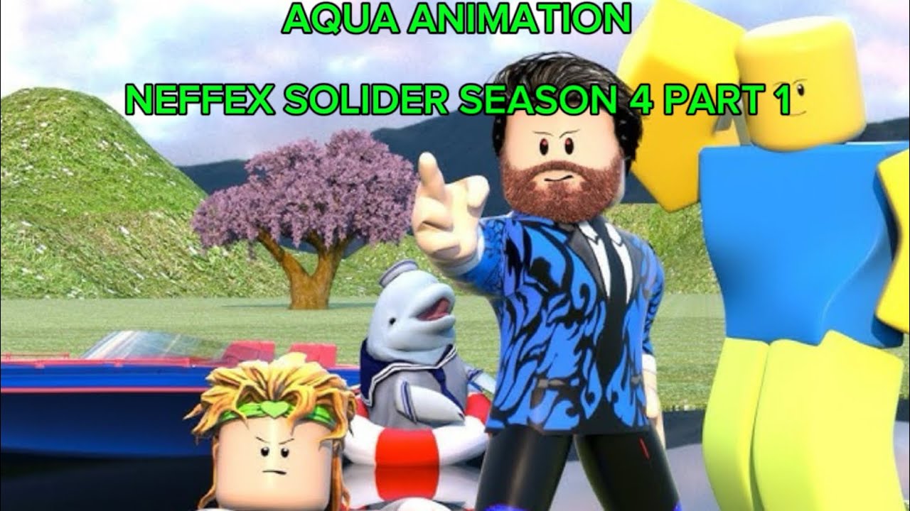 🎶🔥🔫 AQUA ANIMATION SEASON 4 PART 1 NEFFEX SOLIDER🎶🔥🔫 - YouTube