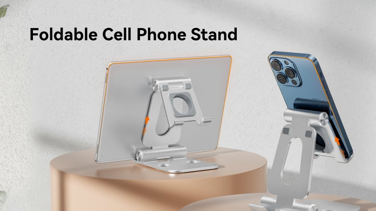 CableCreation Foldable Cell Phone & Tablet Stand Aluminum | a phone ...