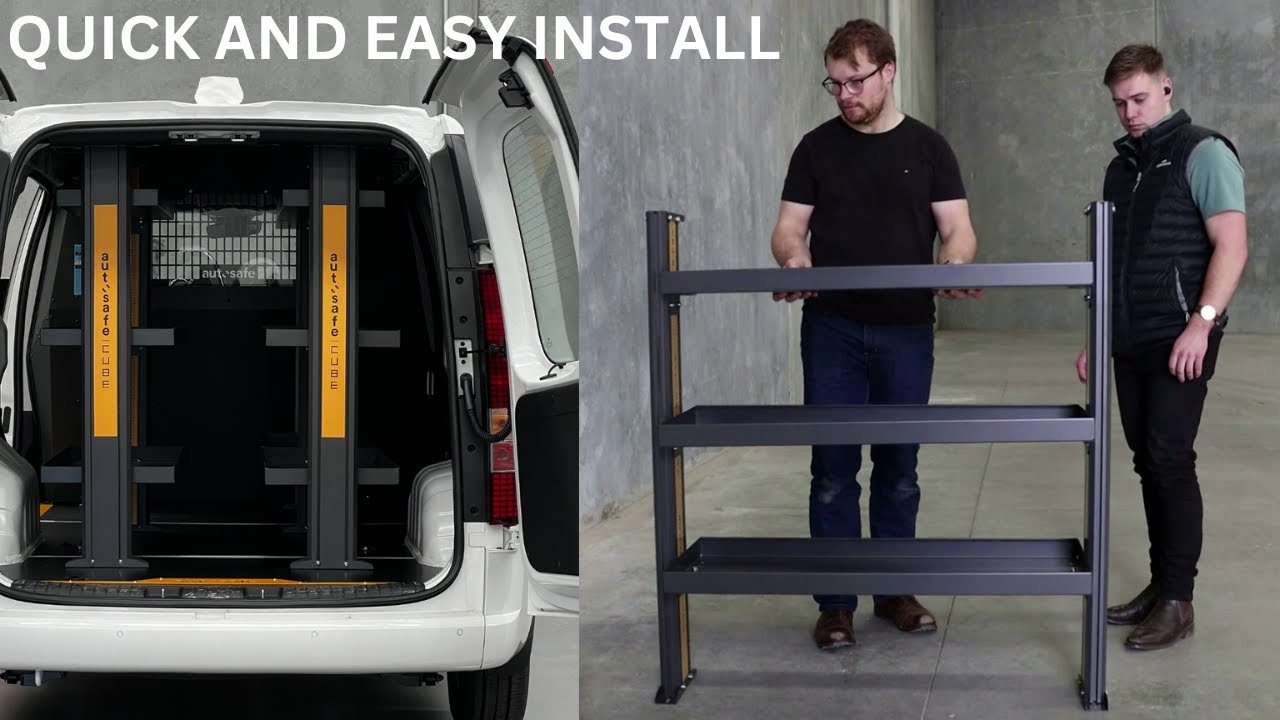 How To Build A Van Shelving Unit - YouTube