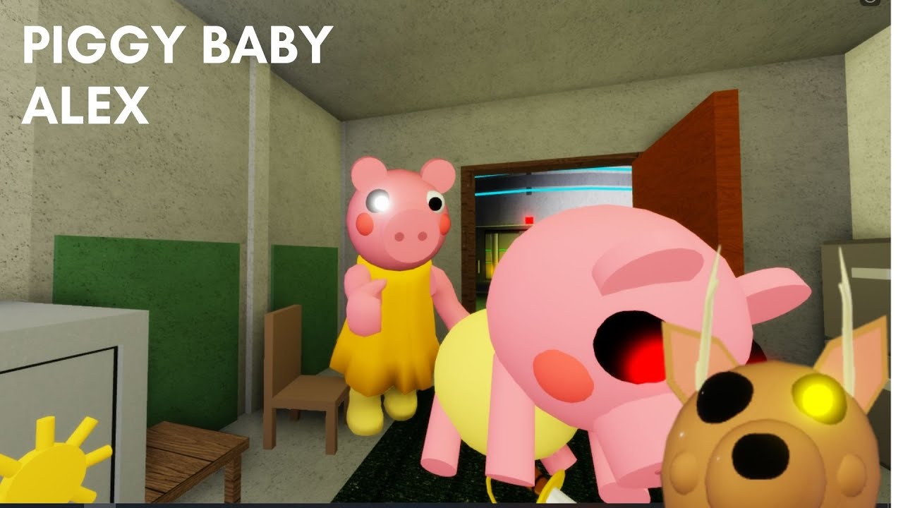 Piggy Baby Alex Jumpscares-Piggy Book 2 RolePlay ! - YouTube
