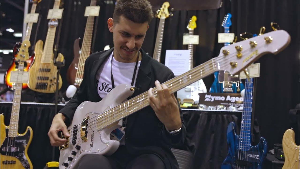 Bass Demo: Atelier Z M265 Trans White NAMM Show 2024 (ft. @DavidVause) - YouTube