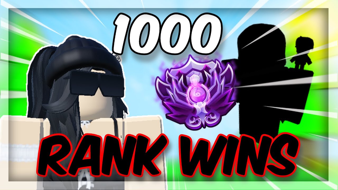 This PLAYER Has 1000 RANK WINS (Roblox Bedwars) - YouTube